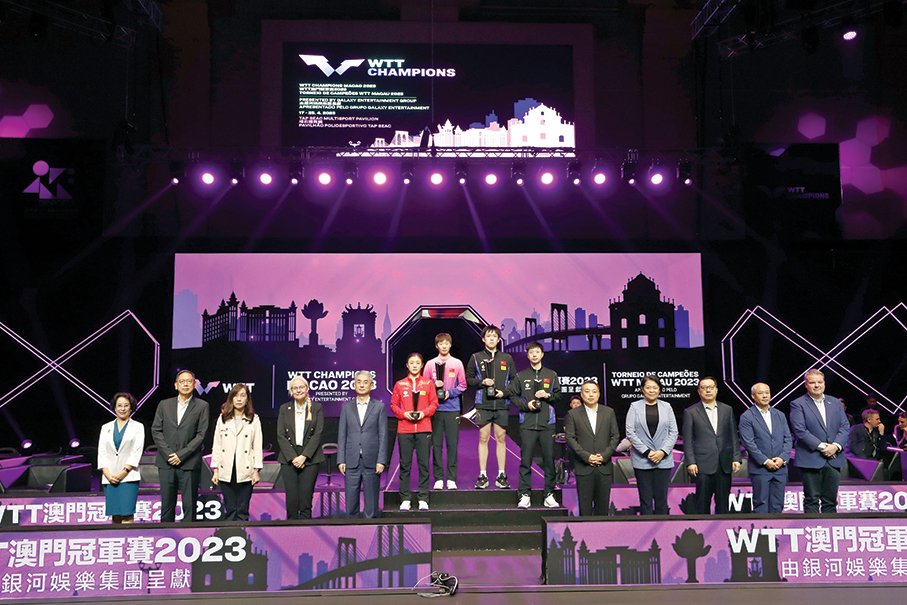 WTT Champions Macao 2023 presented by Galaxy Entertainment Group ...