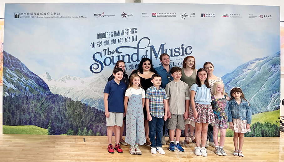 ‘The Sound of Music’ cast meet with the media